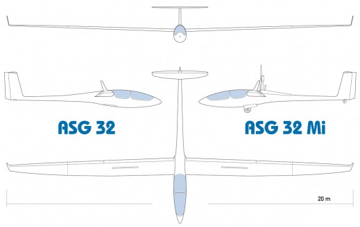 ASG 32 MiASG 32ASG 32 EL | ASSegelflug