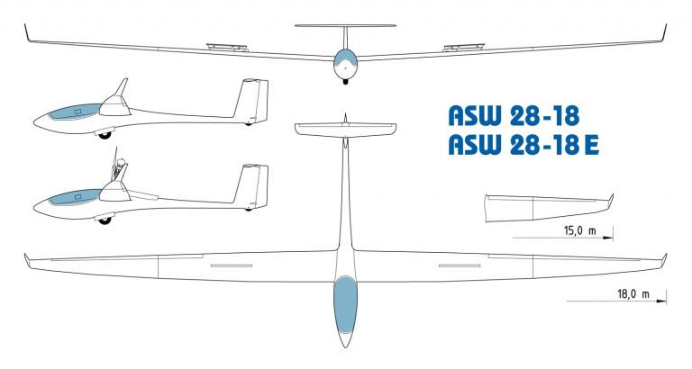 ASW 28-18 ASW 28-18 E | ASSegelflugASSegelflug