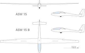 ASW 15 / 15 B | ASSegelflugASSegelflug