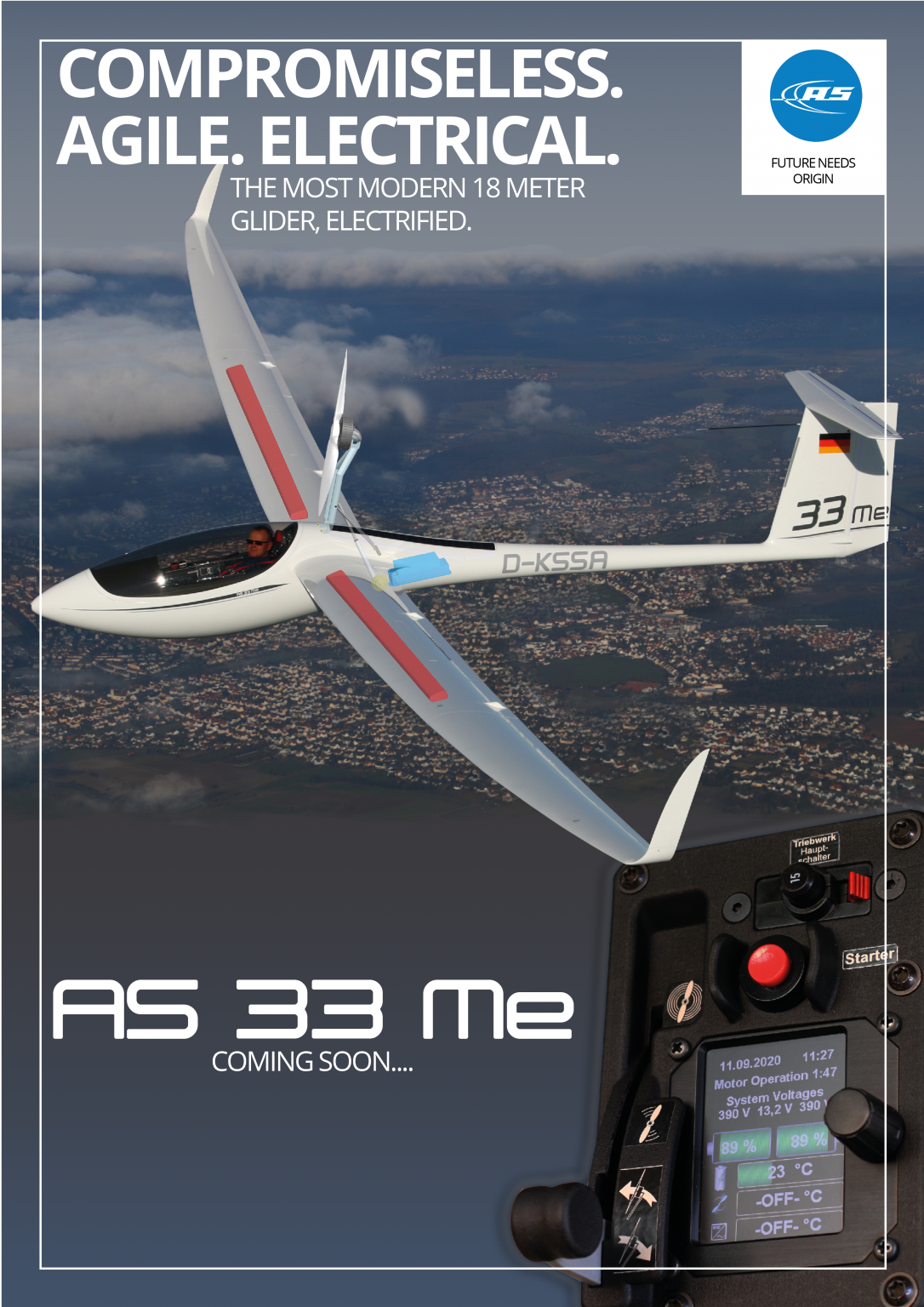 The 15m-version of the AS 33 is certified! | ASSegelflug